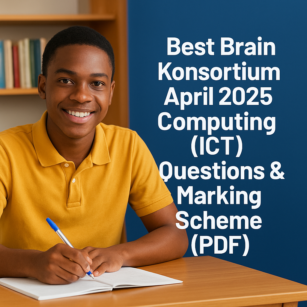 Best Brain Konsortium April 2025 Computing (ICT) Questions & Marking ...